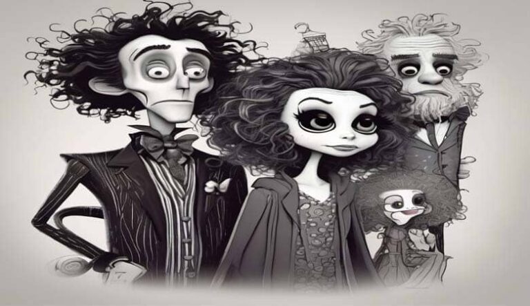 11 Iconic Tim Burton Cartoon Characters of All Time