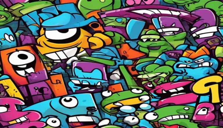 11 Graffiti Cartoon Characters of All Time